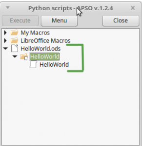 LibreOffice Calc & Python Programming: Part 2 – Hello World – tutolibro.org